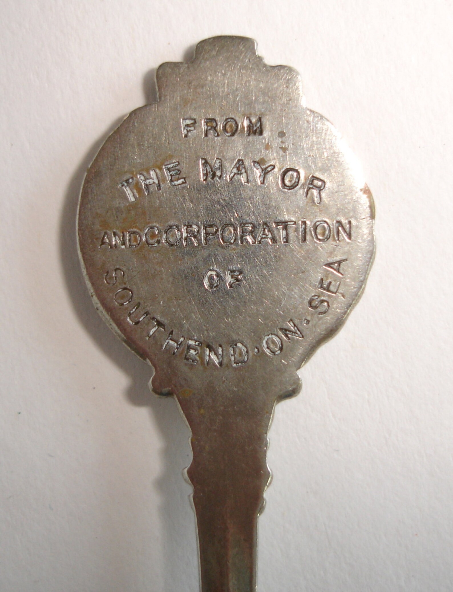 Teaspoon 1935 Vintage Teaspoon Spoon Coin George V Queen Mary Silver ...