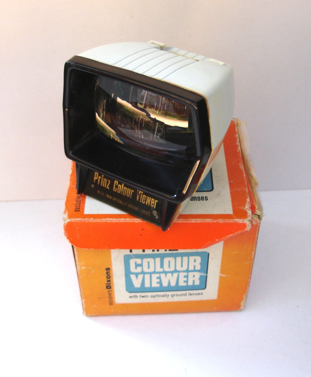 1970s Prinz Colour Viewer Dixons Twin Optically Ground Lenses 35mm ...