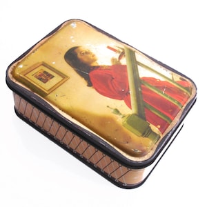 1950s Vintage Tin Edward Sharp Maidstone Kent England Vintage Sweet Tin ...