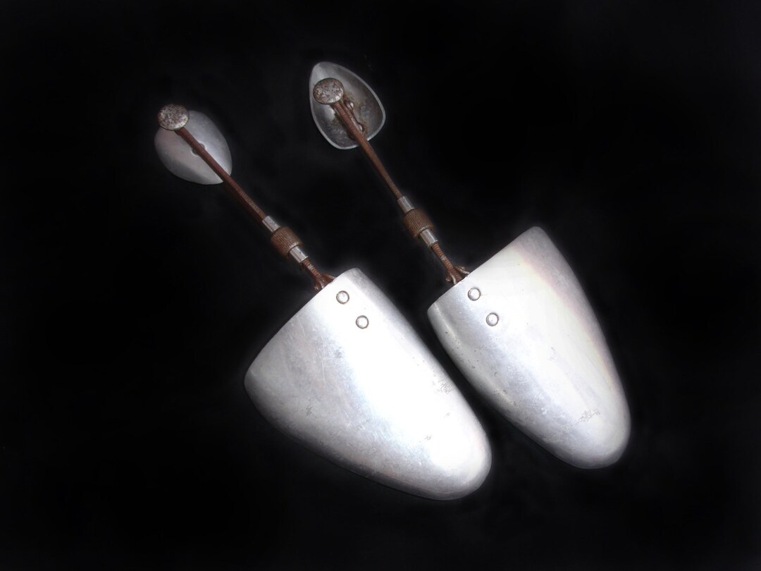 Pair of 1930s Vintage Shoe Trees Expandable Shoe Trees 7 X 8 M Shoe ...