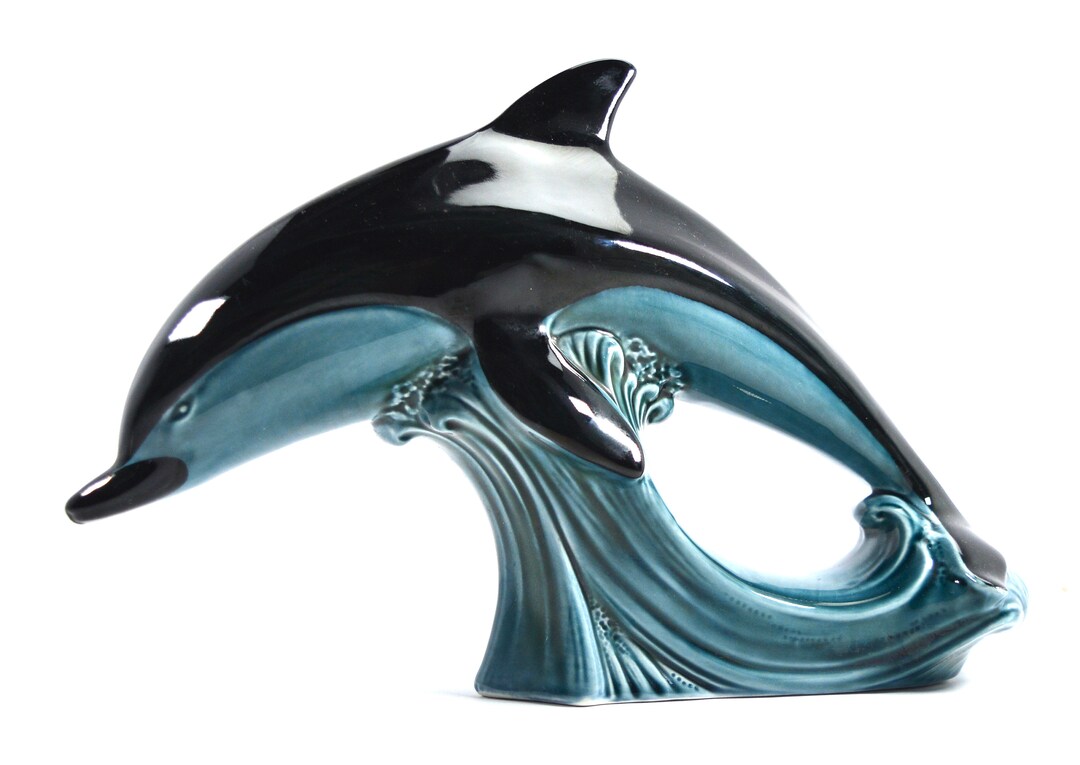 1960s Vintage Poole Pottery Dolphin Large Dolphin Poole Emblem Poole ...