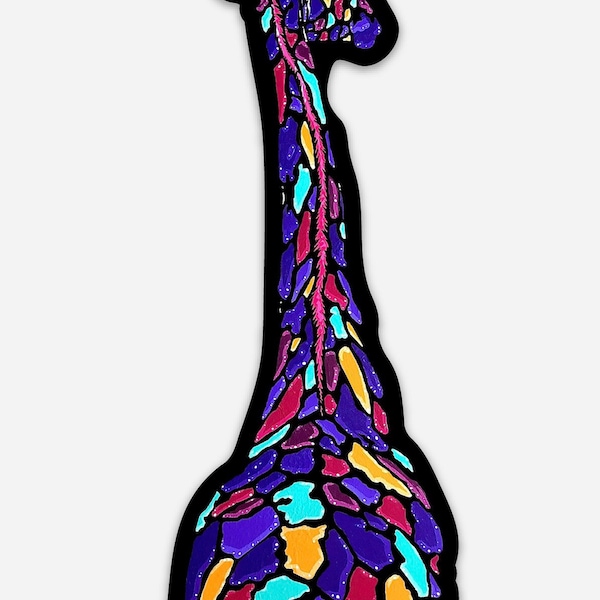 Purple Giraffe - Etsy