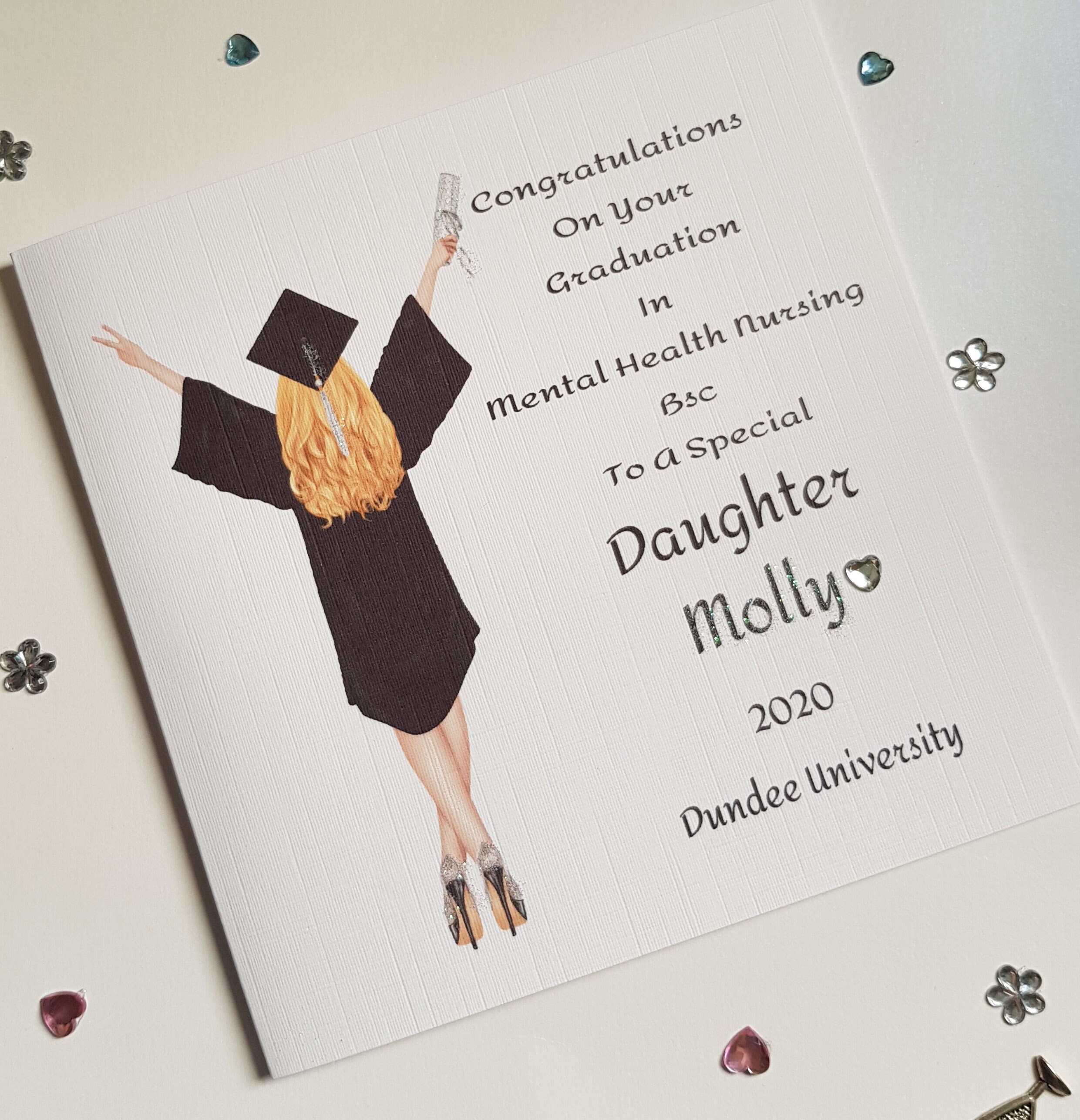 Female Graduation Card Graduation Card Niece Graduation Card - Etsy UK
