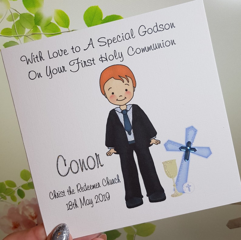 Confirmation Congratulations Card Personalised Card for - Etsy