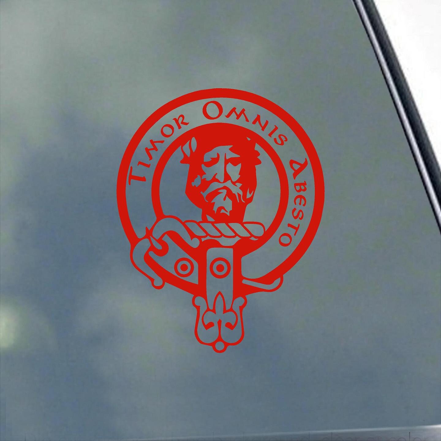 Macnab CLAN CREST Vinyl Sticker Truck Car Computer Scottish Tartan - Etsy
