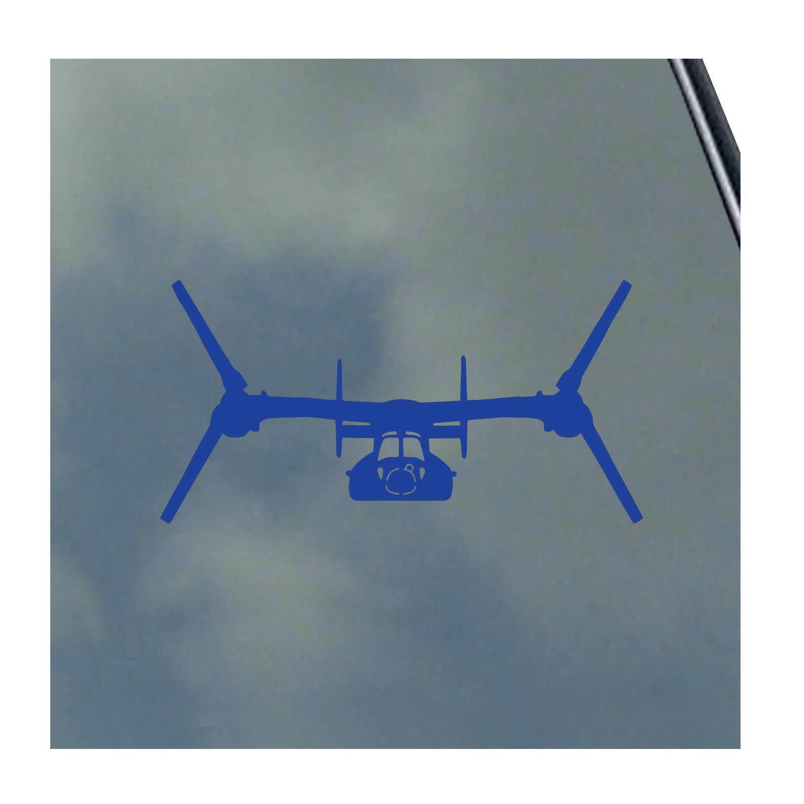 CV-22B OSPREY Pilot FRONT in Flight Vinyl Sticker Decal Vinyl Sticker ...