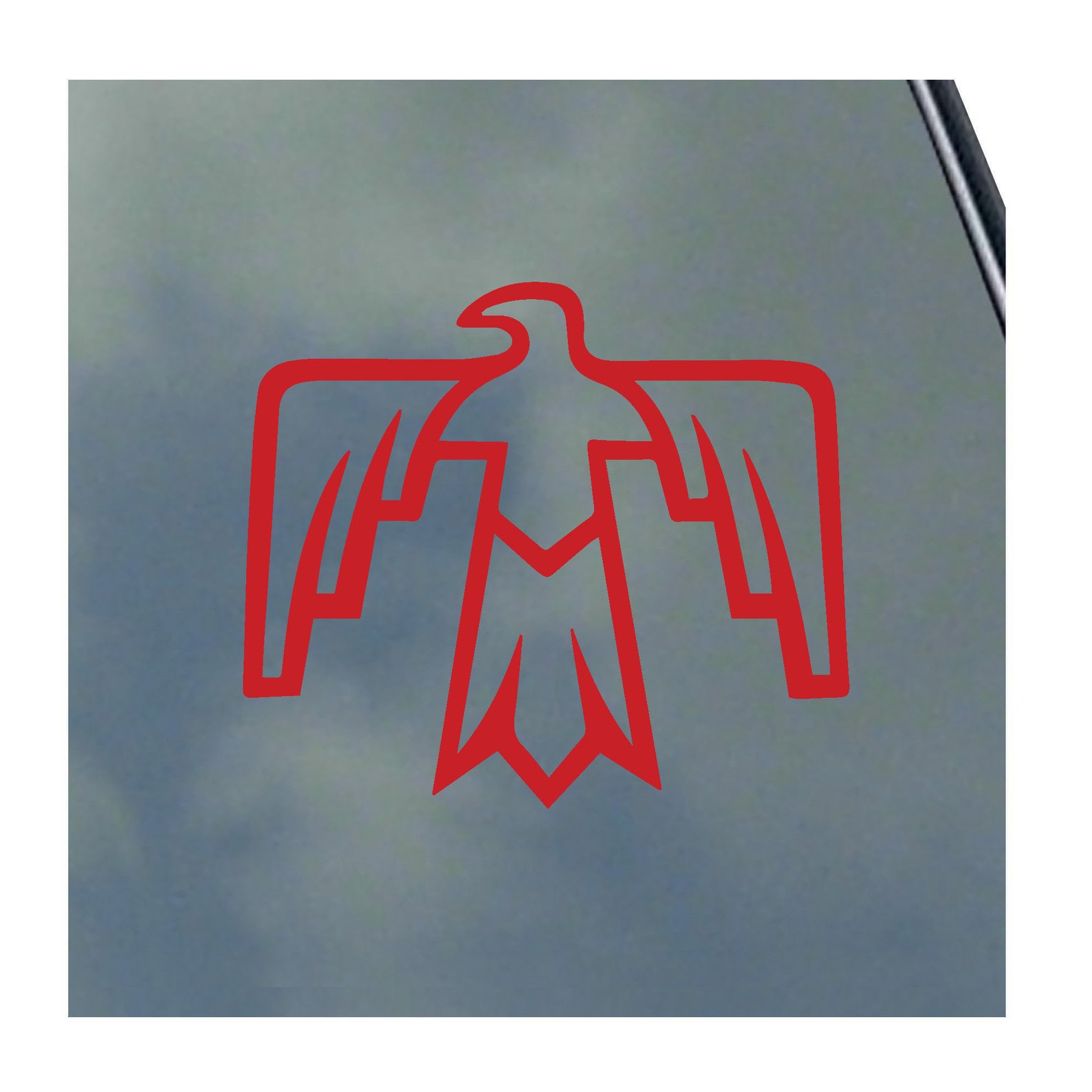 THUNDERBIRD Version 2 Vinyl Sticker Decal Native American Legendary ...
