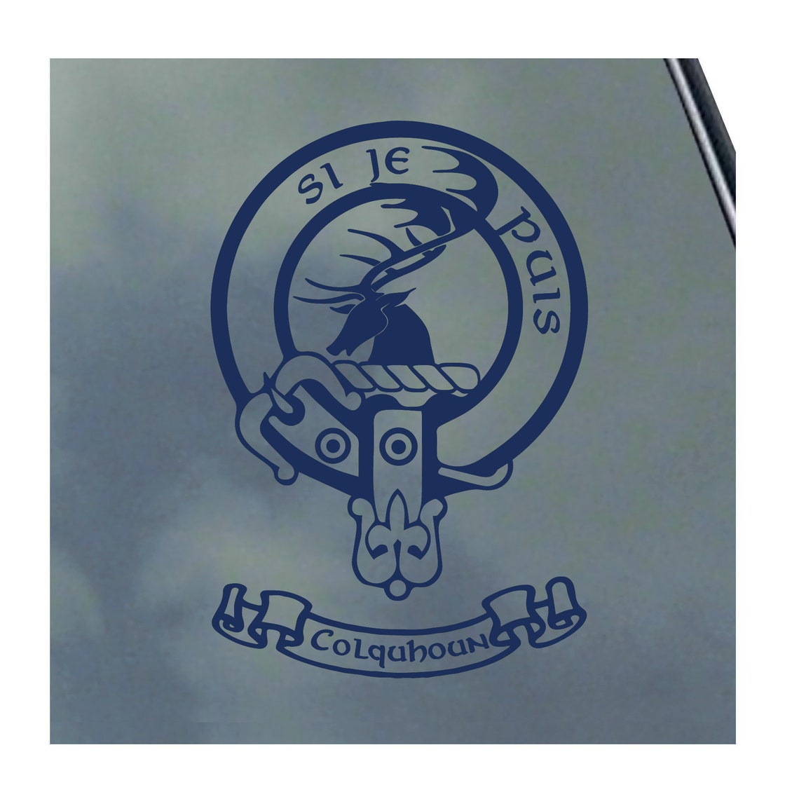 COLQUHOUN CLAN CREST vinyl sticker decal Truck Car Computer | Etsy