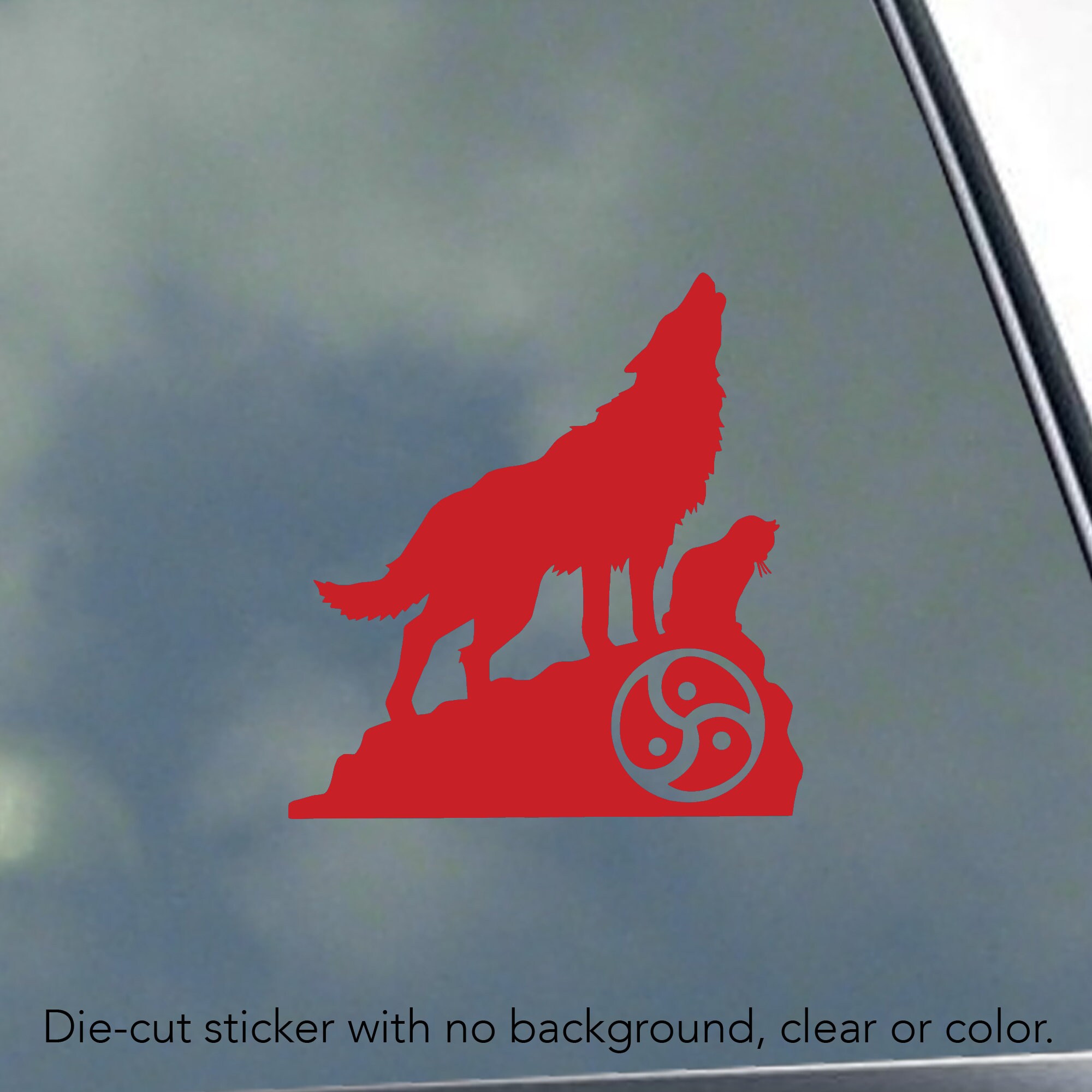 BDSM WOLF and KITTEN vinyl sticker decal Kink Domme Sexy | Etsy