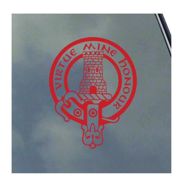 MACLEAN CLAN CREST Vinyl Sticker Truck Car Computer Scottish - Etsy