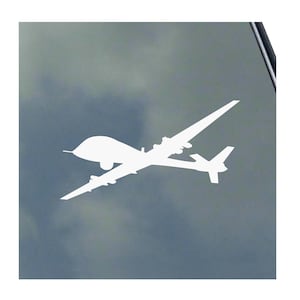 MQ-9A Reaper Pilot in Flight Vinyl Sticker Decal Air Force Unmanned ...