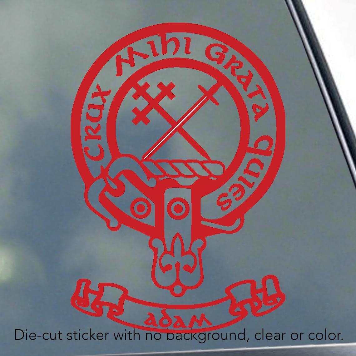 ADAM CLAN CREST Vinyl Sticker Decal Truck Car Computer - Etsy Ireland