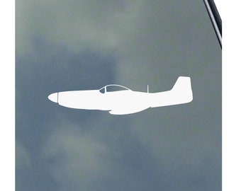 P-51 Mustang Decal - Etsy