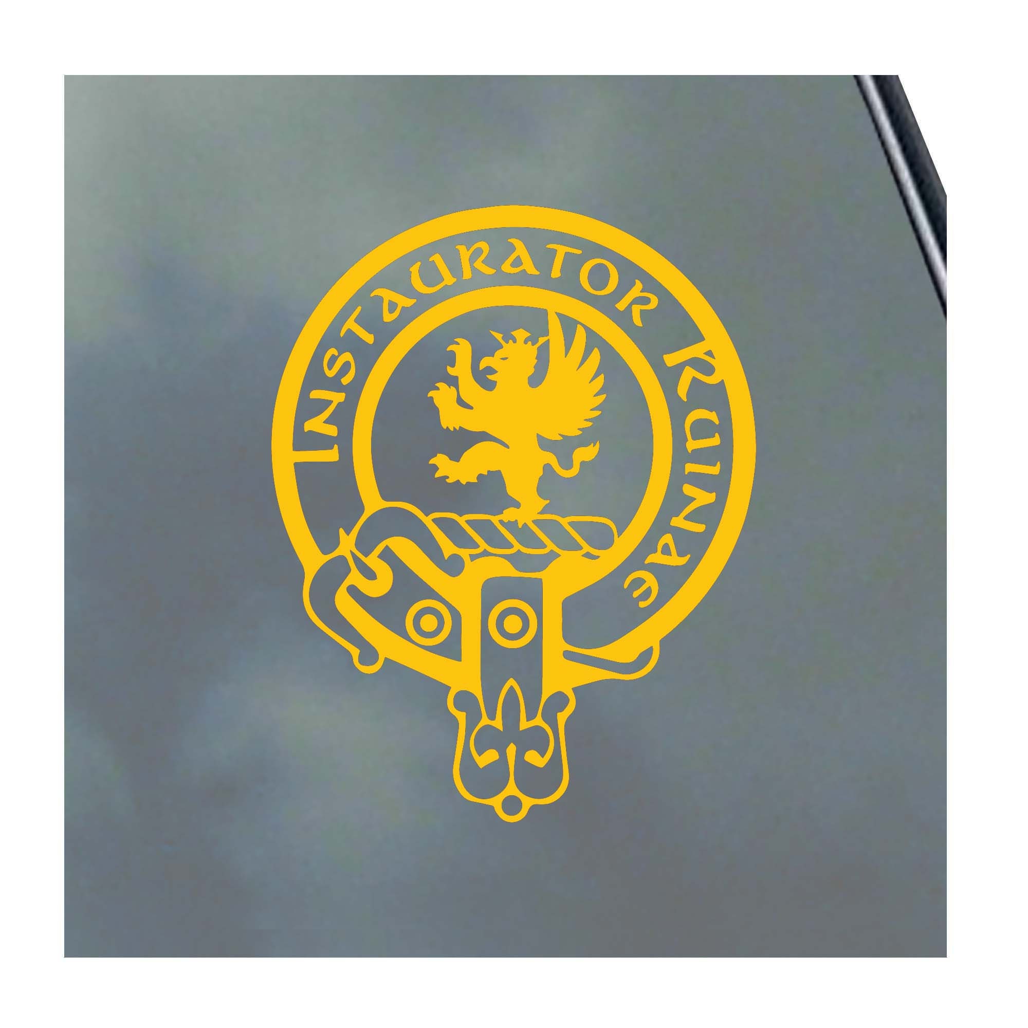 FORSYTH CLAN CREST Vinyl Sticker Truck Car Window Laptop Computer ...