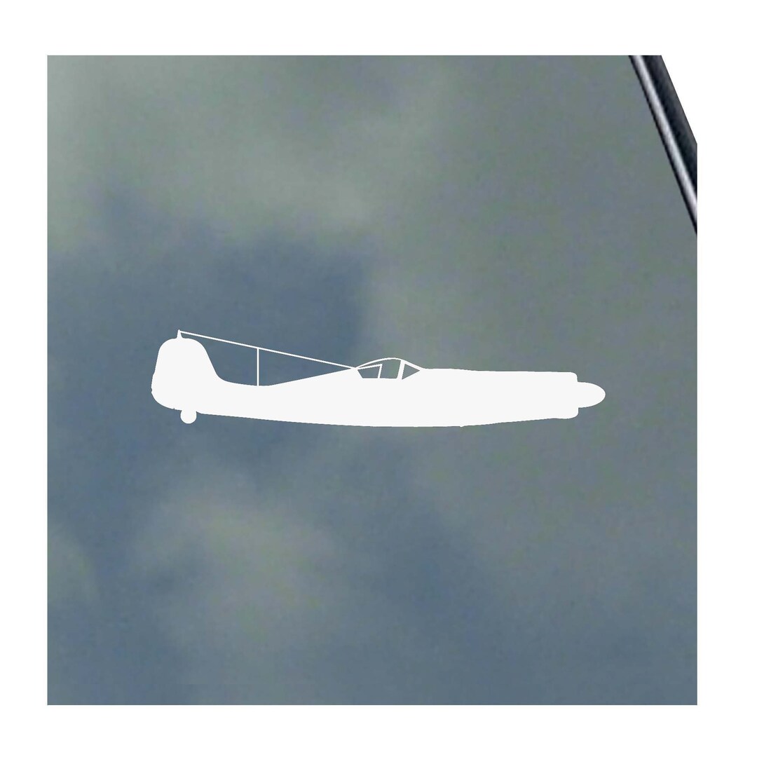 Focke-wulf Ta 152 Pilot Side View Vinyl Sticker Decal WWII Warbird Army ...
