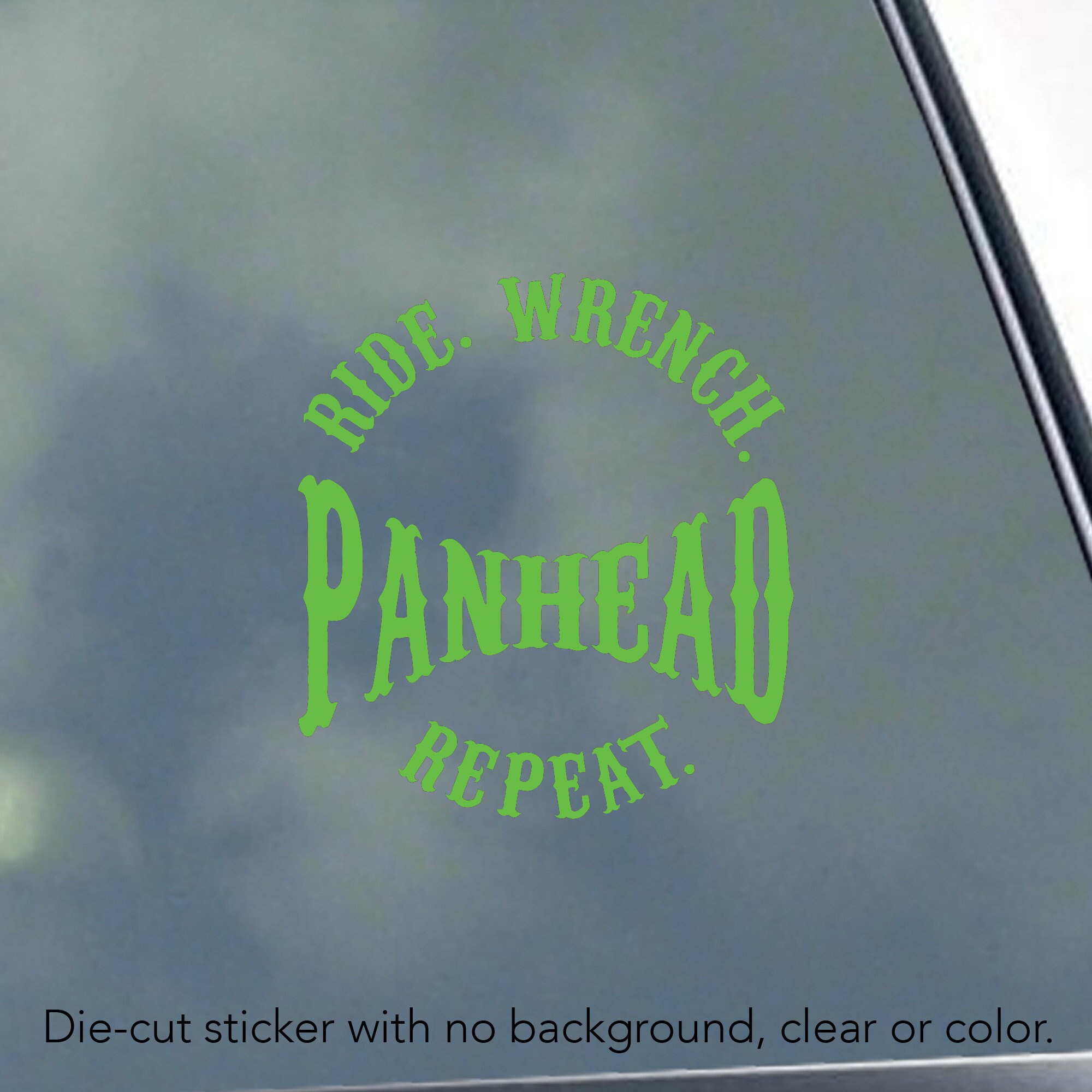 RIDE WRENCH REPEAT Panhead Vinyl Sticker Decal for Harley Fans | Etsy