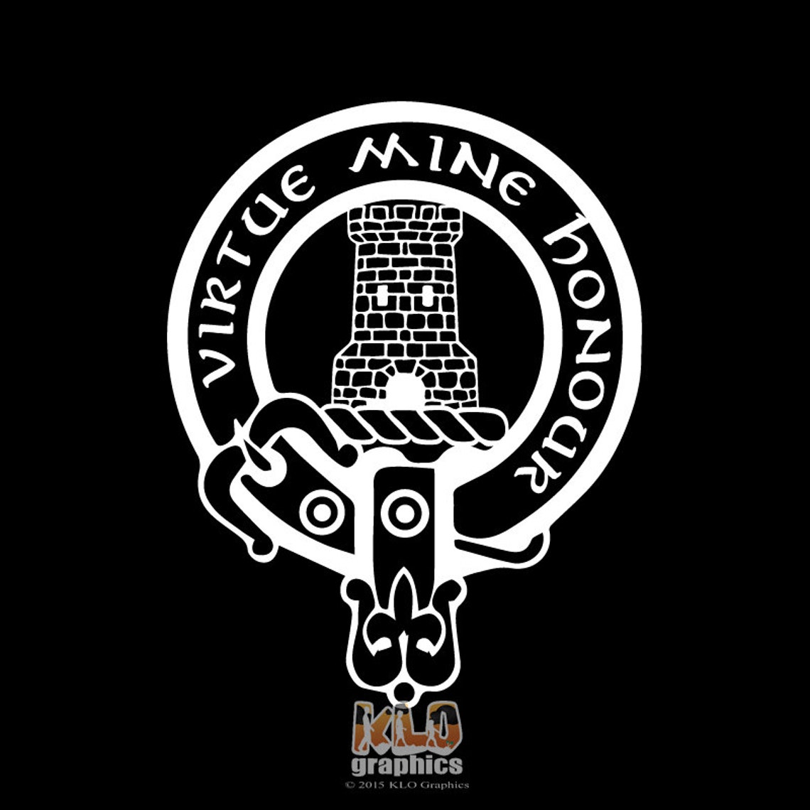 MACLEAN CLAN CREST Vinyl Sticker Truck Car Computer Scottish - Etsy