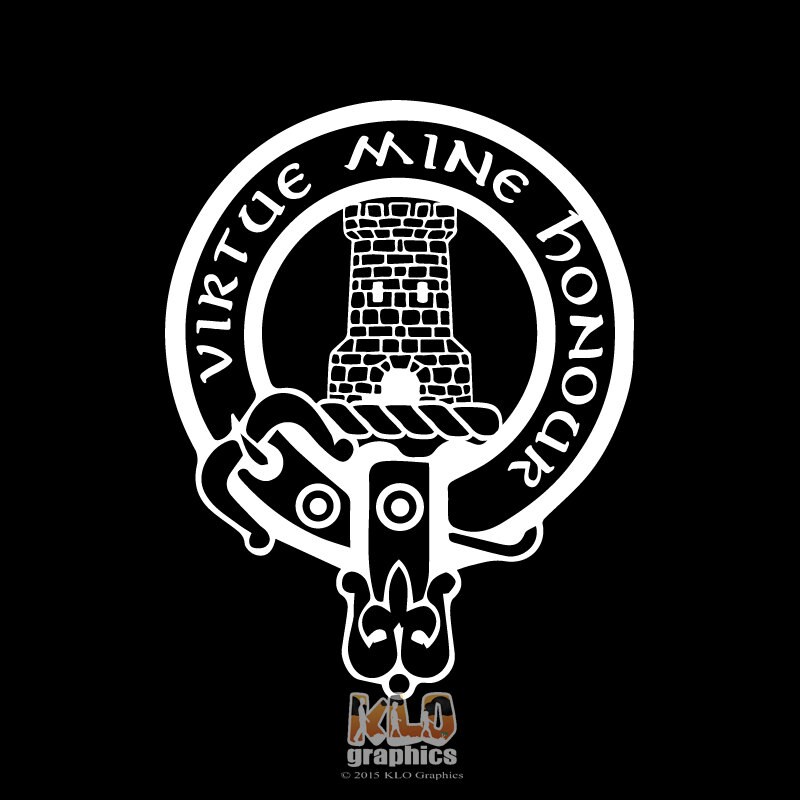 MACLEAN CLAN CREST Vinyl Sticker Truck Car Computer Scottish - Etsy