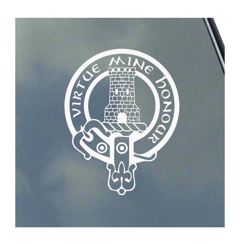 MACLEAN CLAN CREST Vinyl Sticker Truck Car Computer Scottish - Etsy