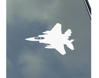 F-15E Strike Eagle Loaded W/wing Tanks front F15E Decal, USAF Jet ...
