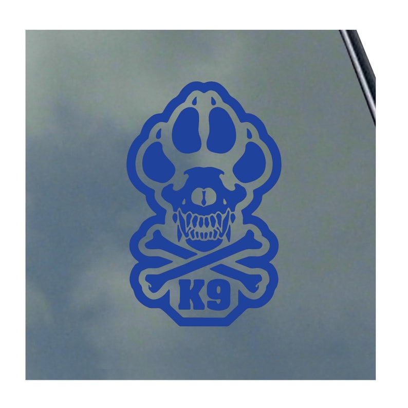 K9 Working Dog Vinyl Sticker Decal Military Police Search and - Etsy