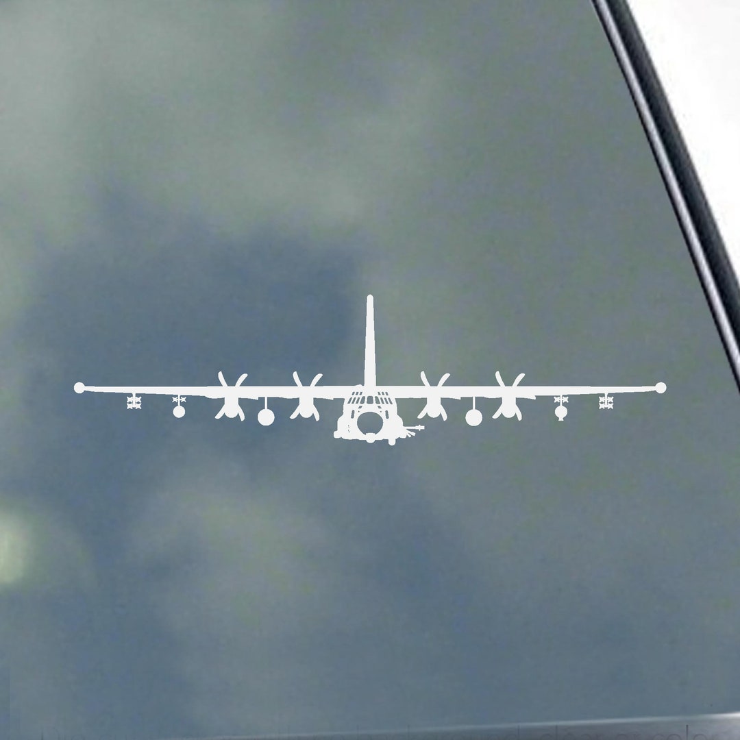 AC-130J GHOSTRIDER PILOT Front View Vinyl Sticker Decal - Etsy