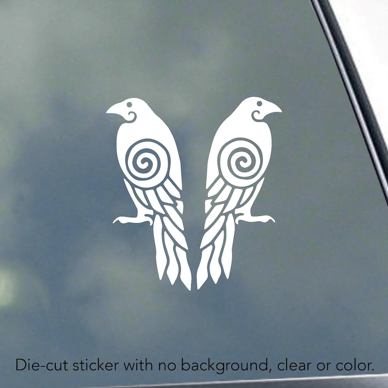 Odin Ravens Decals - Etsy