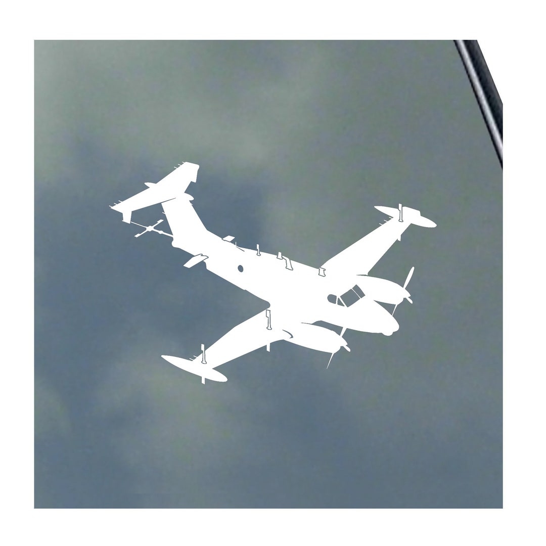 RC-12 Guardrail Pilot in Flight Vinyl Sticker Decal SIGINT Signals ...