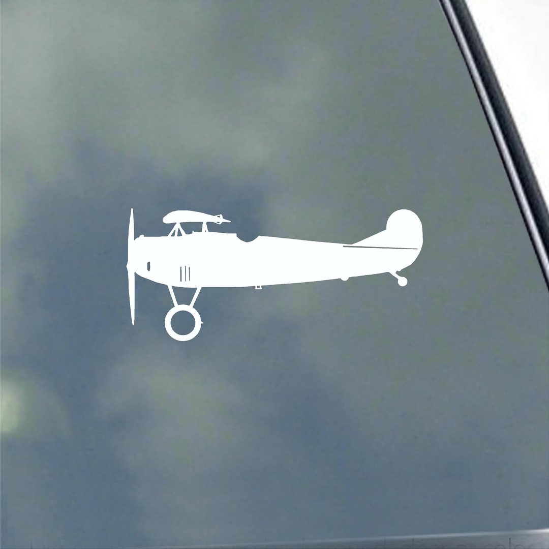 Fokker D VII Pilot Side View Vinyl Sticker Decal WWI Warbird Army Air ...