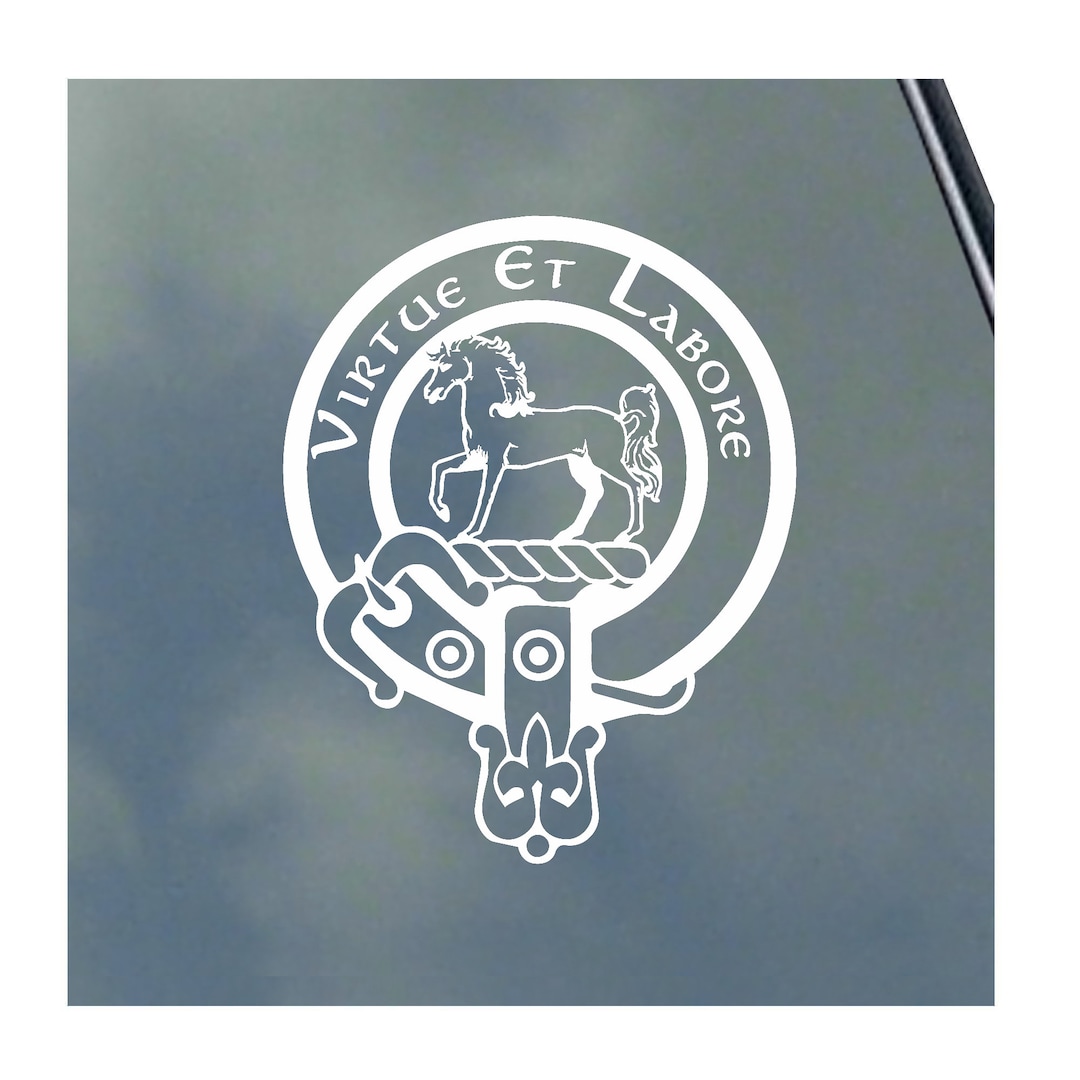 COCHRANE CLAN CREST Vinyl Sticker Truck Car Computer Scottish - Etsy