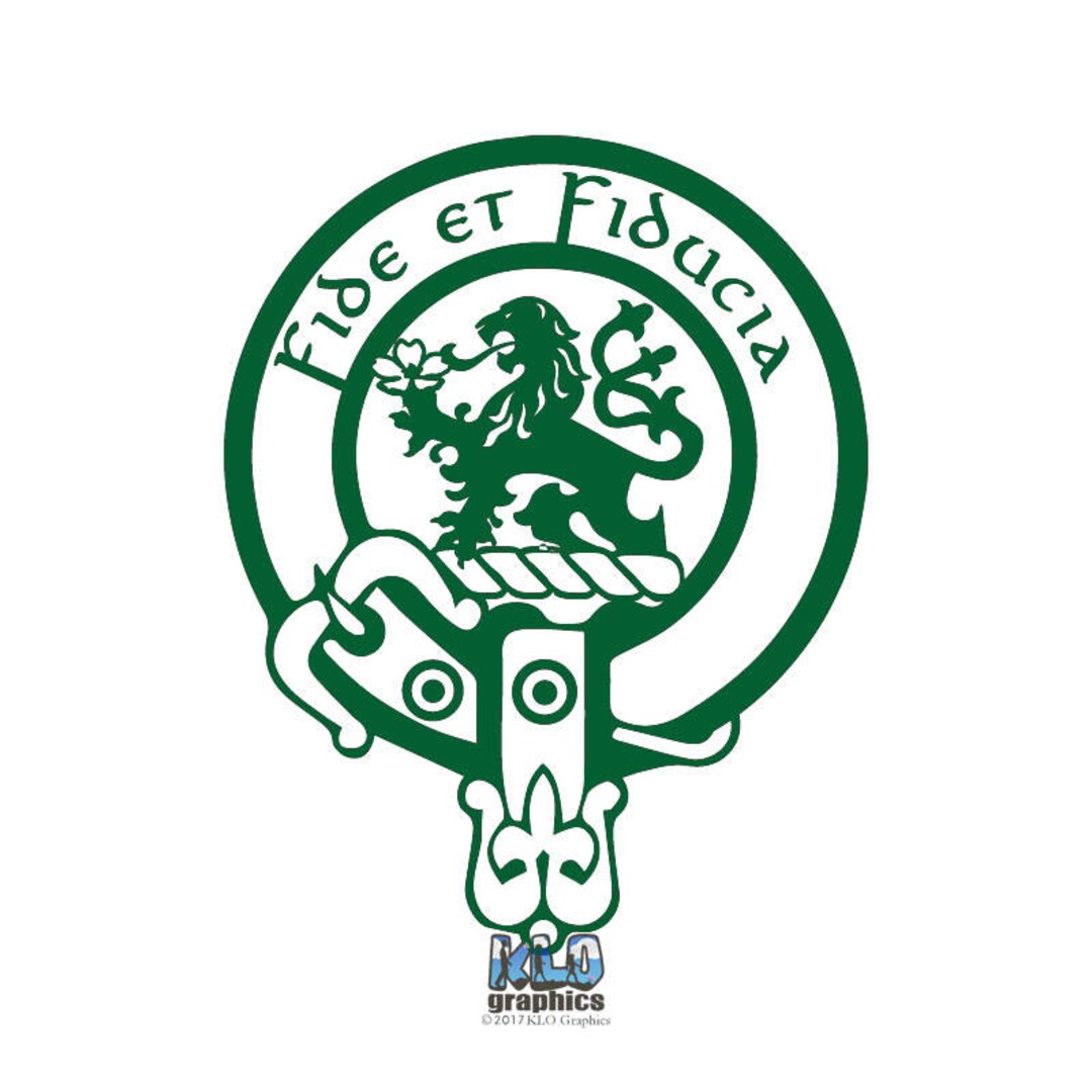 PRIMROSE CLAN CREST Vinyl Sticker Decal Truck Car Computer Scottish ...
