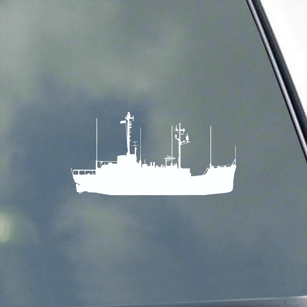 USS Pueblo AGER-2 Banner Class Vinyl Sticker Decal by Klo Graphics USA ...