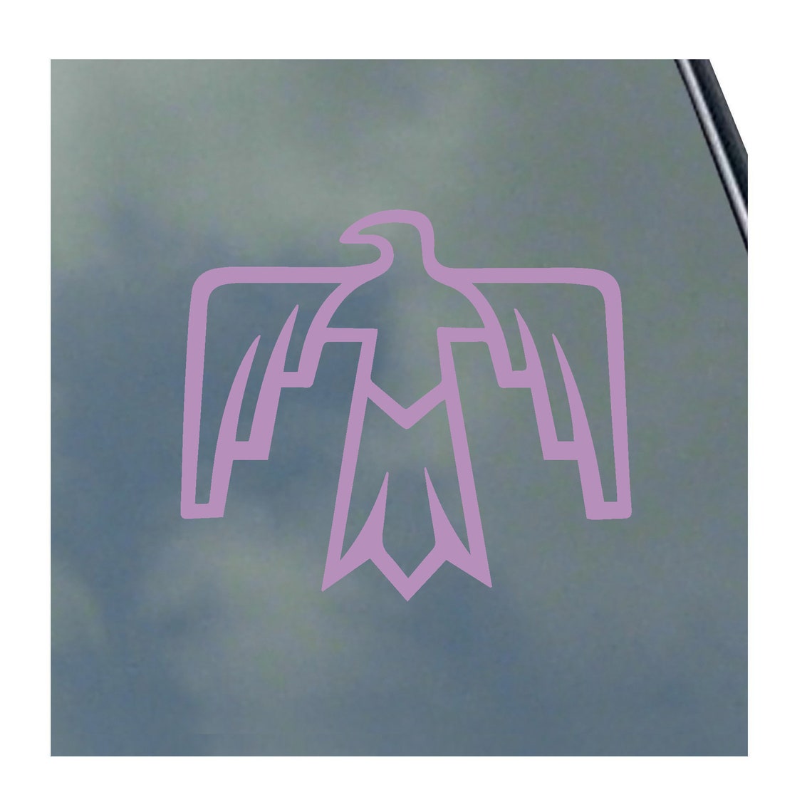 THUNDERBIRD Version 2 vinyl sticker decal Native American | Etsy