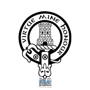 MACLEAN CLAN CREST Vinyl Sticker Truck Car Computer Scottish - Etsy