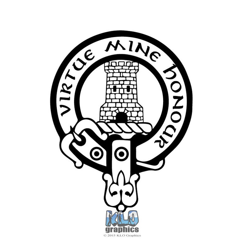 MACLEAN CLAN CREST Vinyl Sticker Truck Car Computer Scottish - Etsy