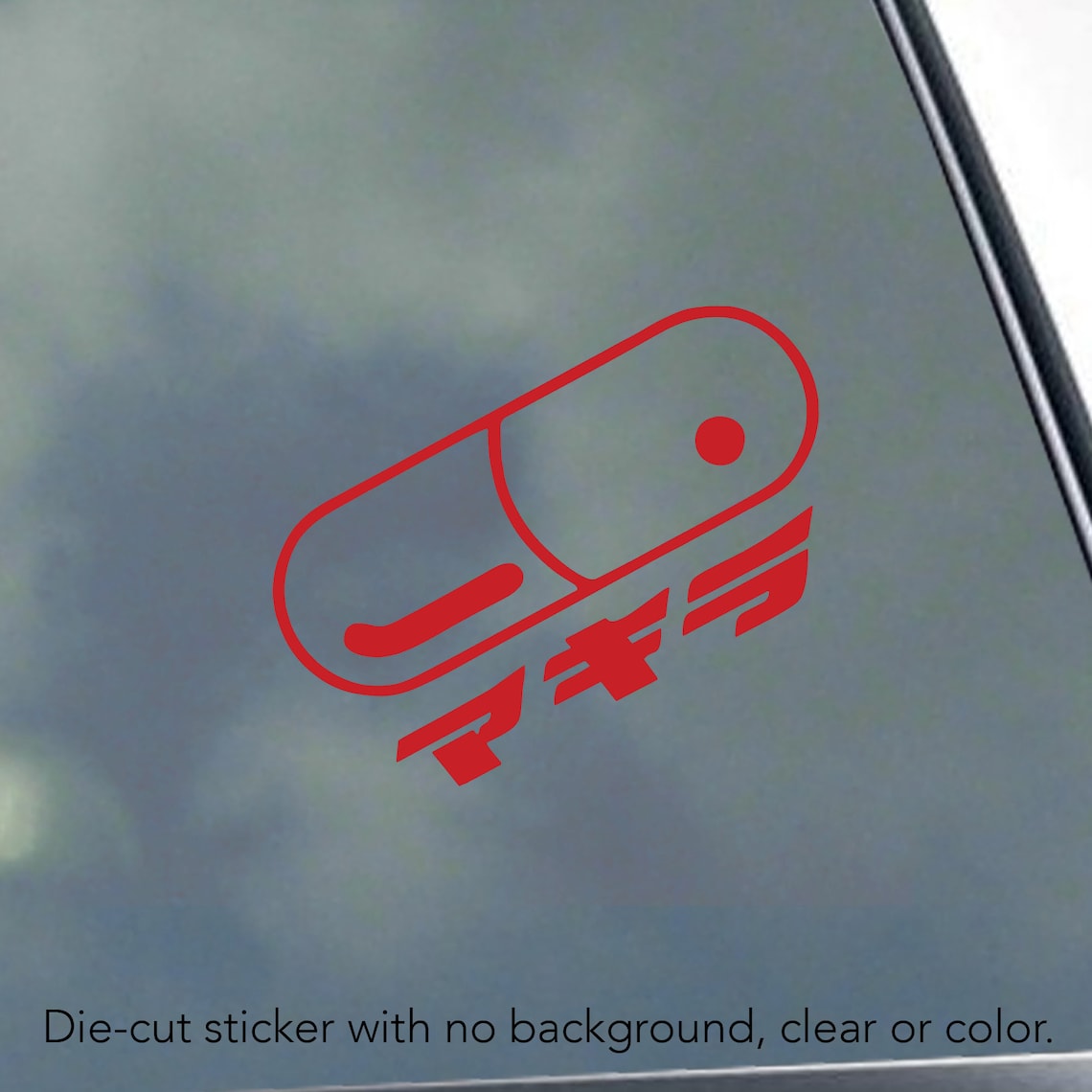 AKIRA PILL vinyl sticker decal for movie fans Motorcycle Club | Etsy