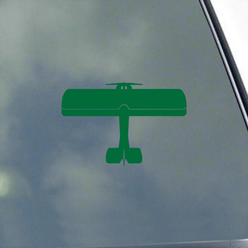 Sopwith Camel Pilot Top View Vinyl Sticker Decal WWI Warbird Royal Air ...