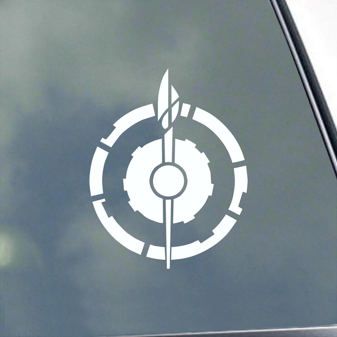 Spear of Atlas Vinyl Sticker Decal Greek Titan Mythology - Etsy