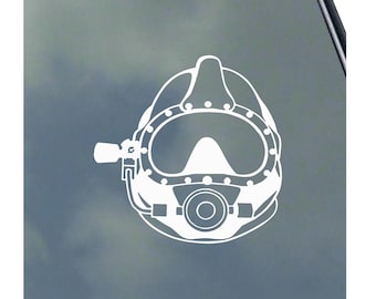 DEEP SEA DIVER Vinyl Sticker / Decal Ocean Scuba Dive Ocean | Etsy