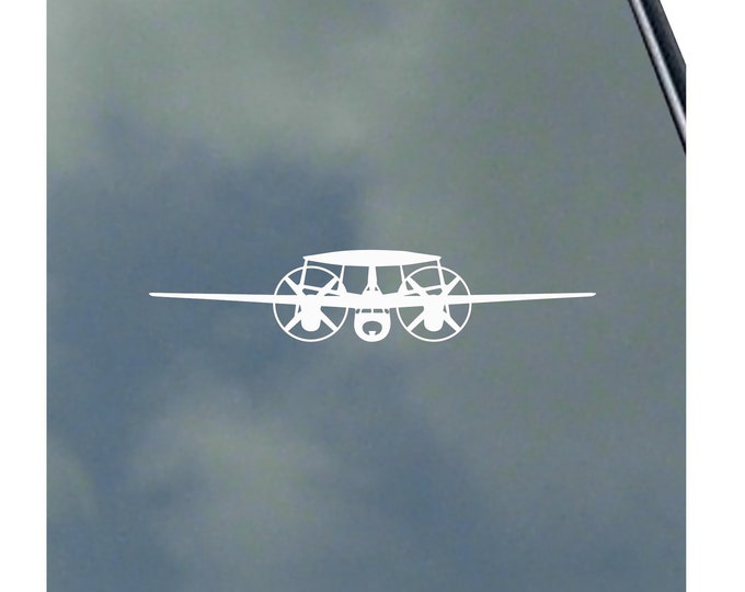 E-2 Hawkeye Decal front E-2C, E-2D, E2, Vinyl Decal Sticker, Hawkeye ...