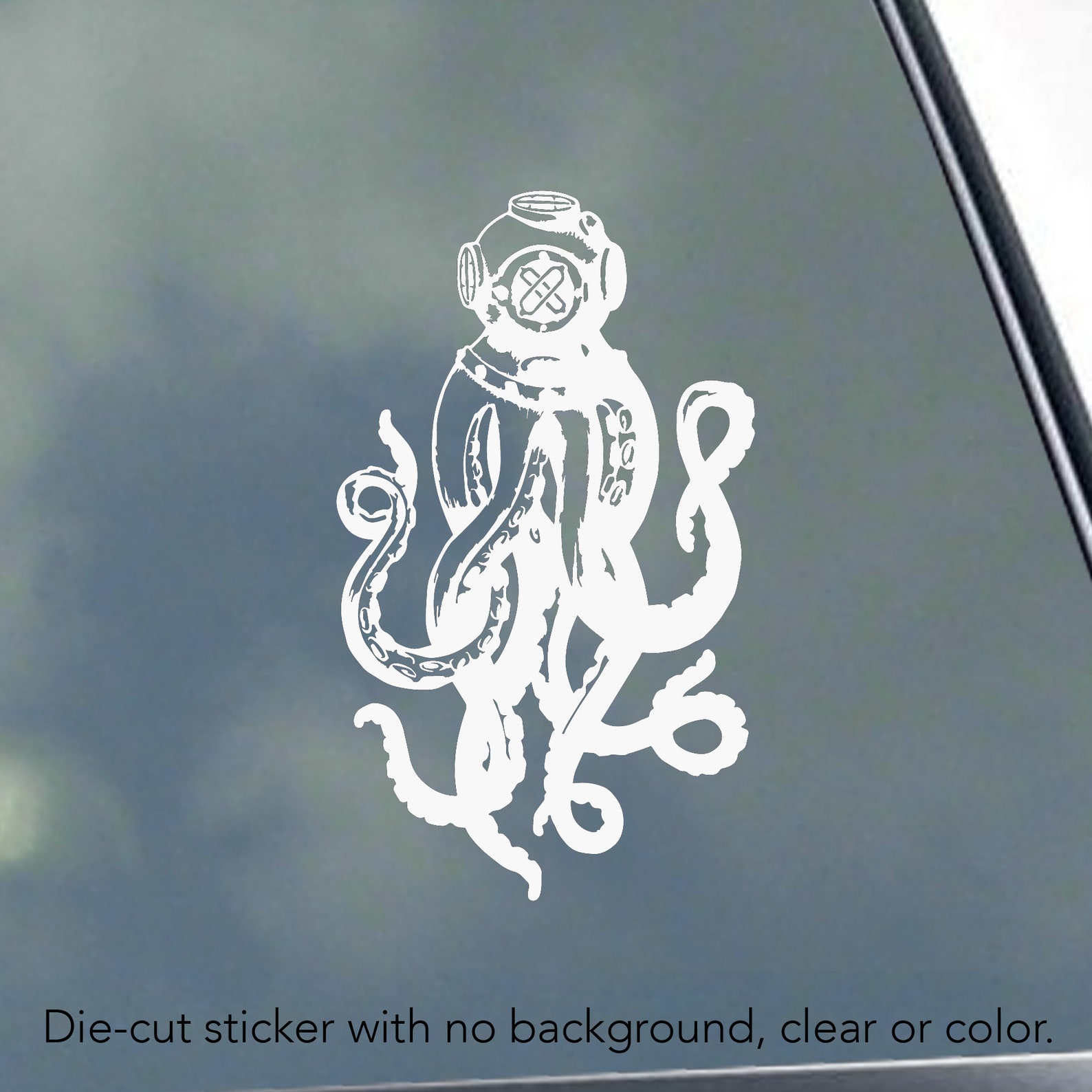 DEEP SEA DIVER Vinyl Sticker / Decal Ocean Scuba Dive Ocean - Etsy