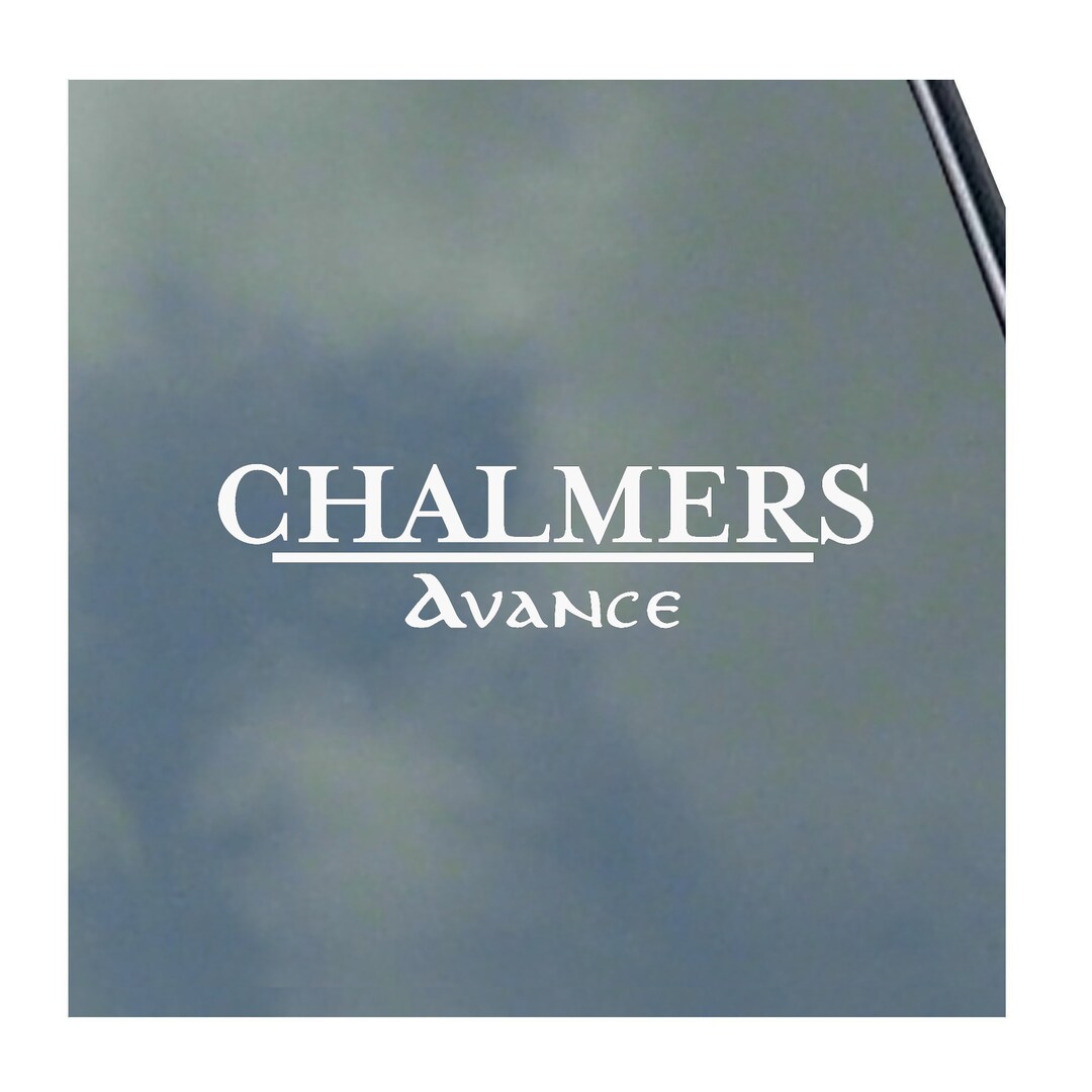 CHALMERS CLAN CREST Line Vinyl Sticker Decal Truck Car Computer ...