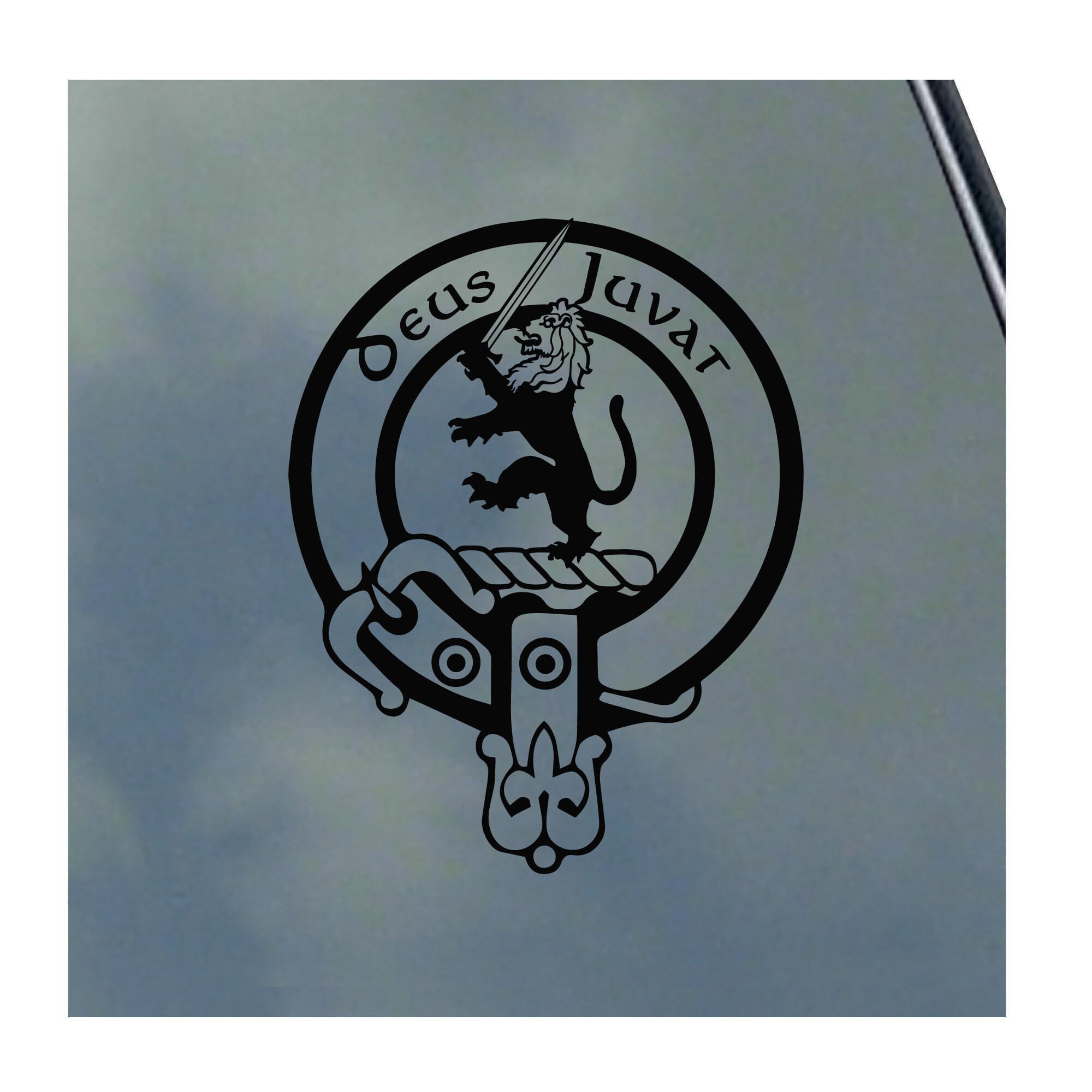 Macduff CLAN CREST Vinyl Sticker Truck Car Computer Scottish Tartan - Etsy