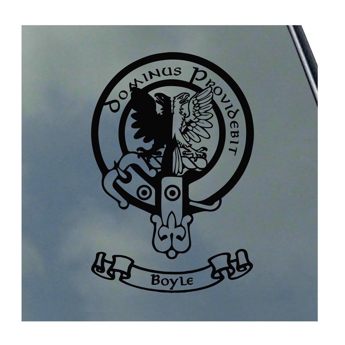 BOYLE CLAN CREST Vinyl Sticker Truck Car Computer Scottish - Etsy