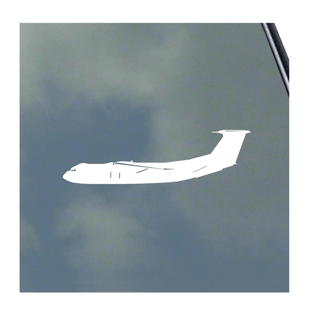 C-141 Starlifter Pilot Side View Vinyl Sticker Decal Air Force ...