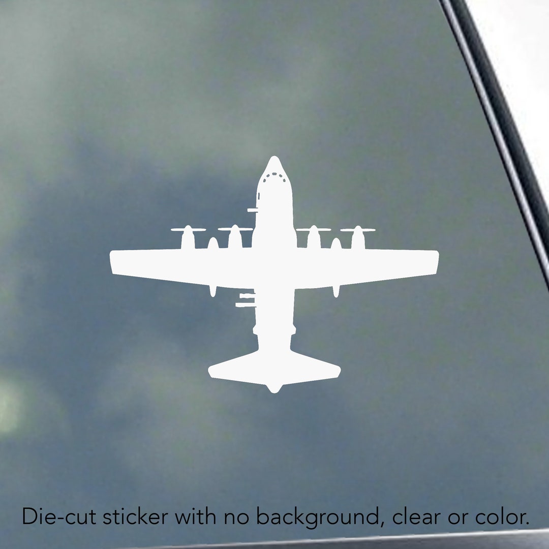 AC-130J GHOSTRIDER PILOT Top View Vinyl Sticker Decal Military Air ...