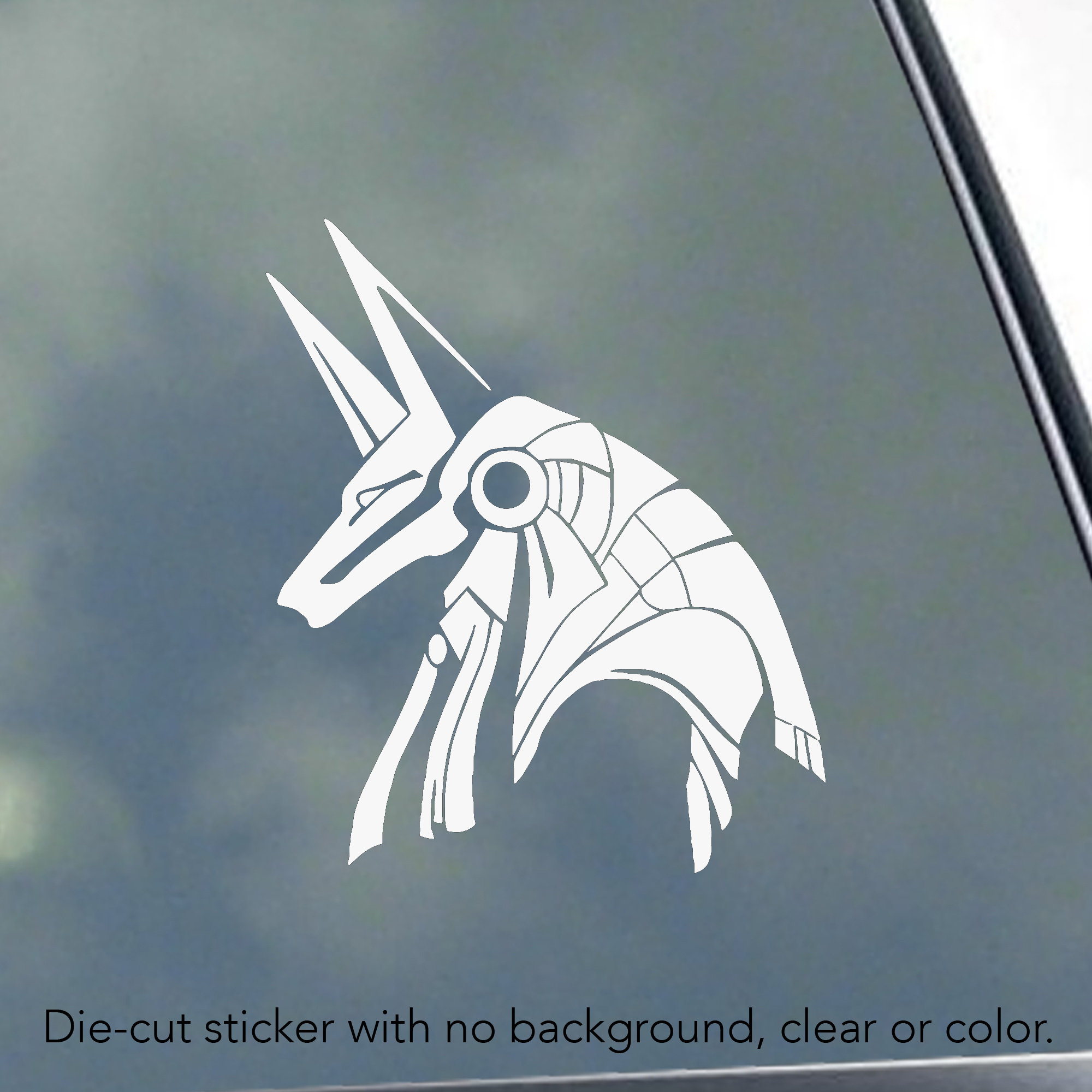 ANUBIS ARMORED Vinyl Sticker Decal EGYPT Gods Pantheon Polytheistic ...
