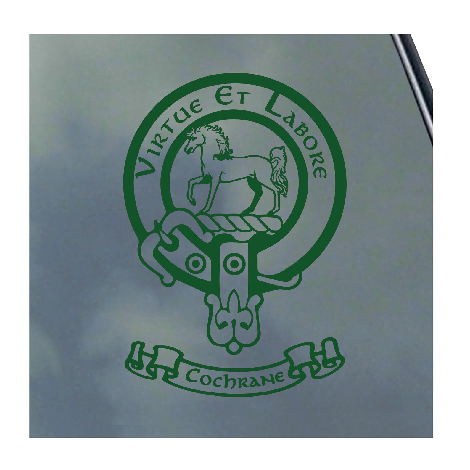 COCHRANE CLAN CREST Vinyl Sticker Truck Car Computer Scottish - Etsy