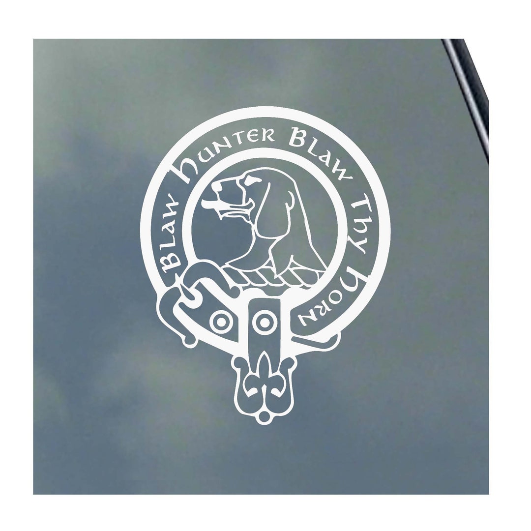 FORRESTER CLAN CREST Vinyl Sticker Truck Car Window Laptop Computer ...