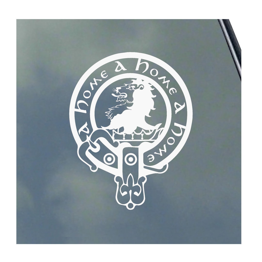 HOME / HUME Clan CREST Vinyl Sticker Truck Car Computer - Etsy